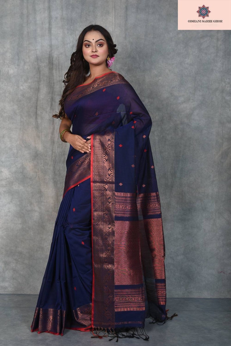 Buy Bengal's Handloom Pure Soft Cotton Saree Traditional Soft Saree ...