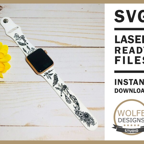 Apple Watch Feather Svg - Etsy