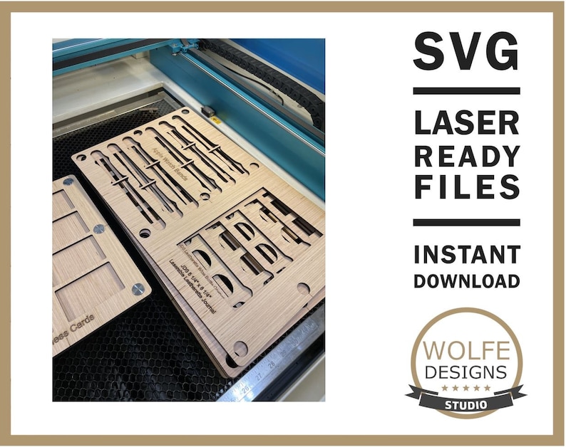 14 Interchangeable Template Jigs for Laser Engraving SVG PDF - Etsy