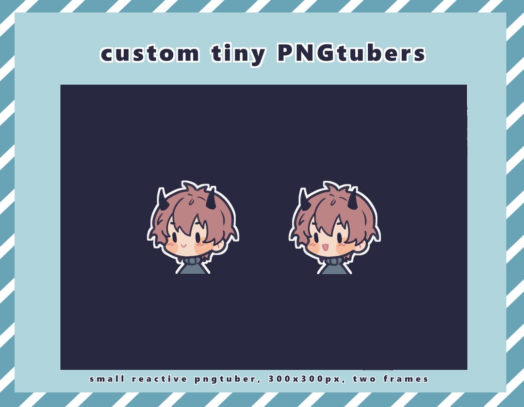 Tiny Bby Custom Reactive Pngtuber Twitch Streamer Discord - Etsy