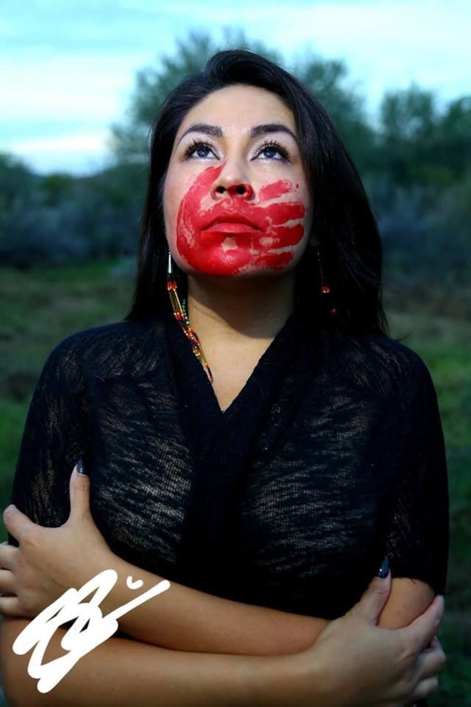MMIW Missing and Murdered Indigenous Women Adult Face Mask RED | Etsy