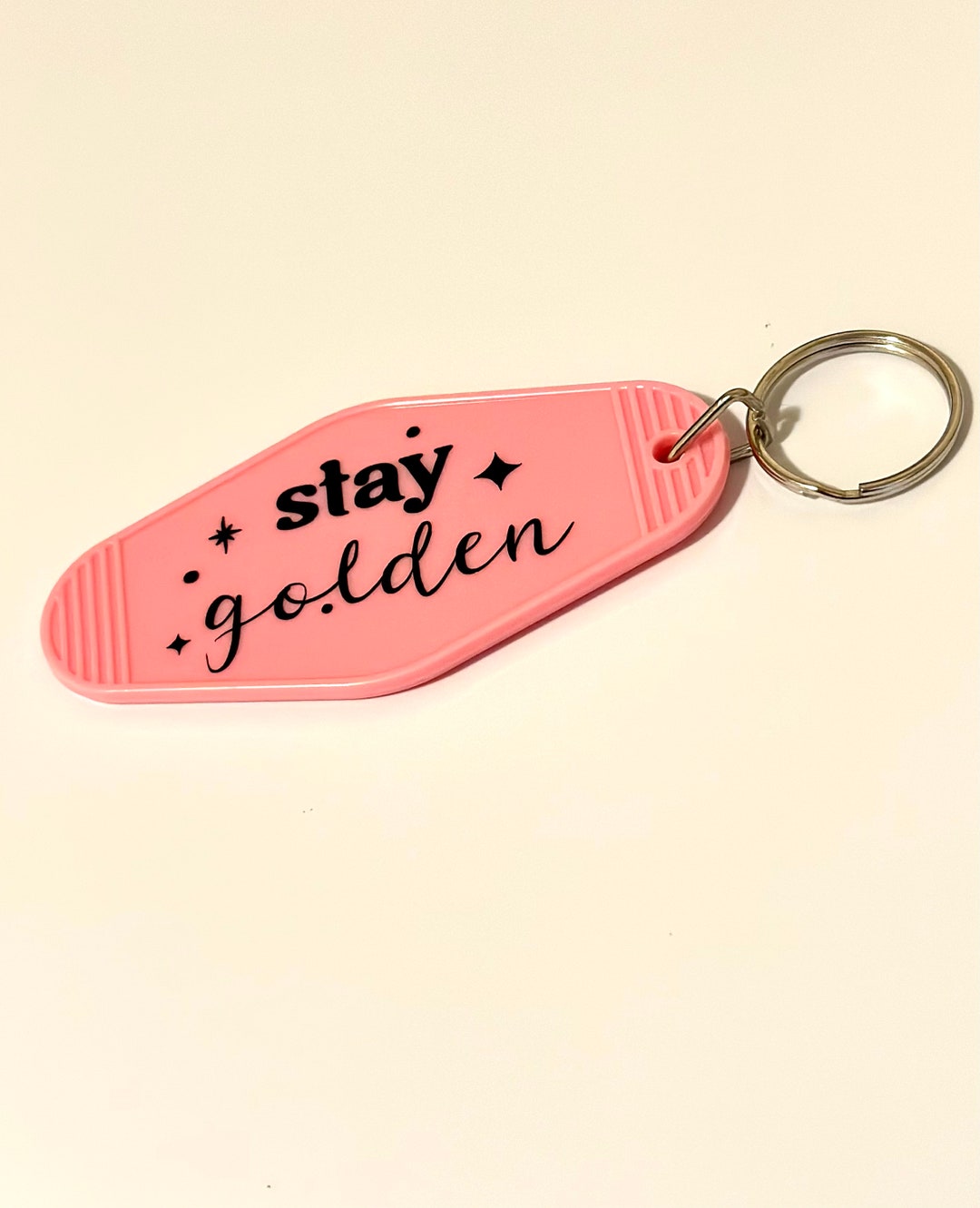 Retro Hotel Key Golden Girls Keychain - Etsy