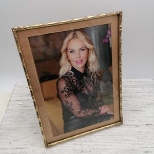 Vintage Brass Photo Frame, Vintage Square Photo Frame , 2317 Picture ...