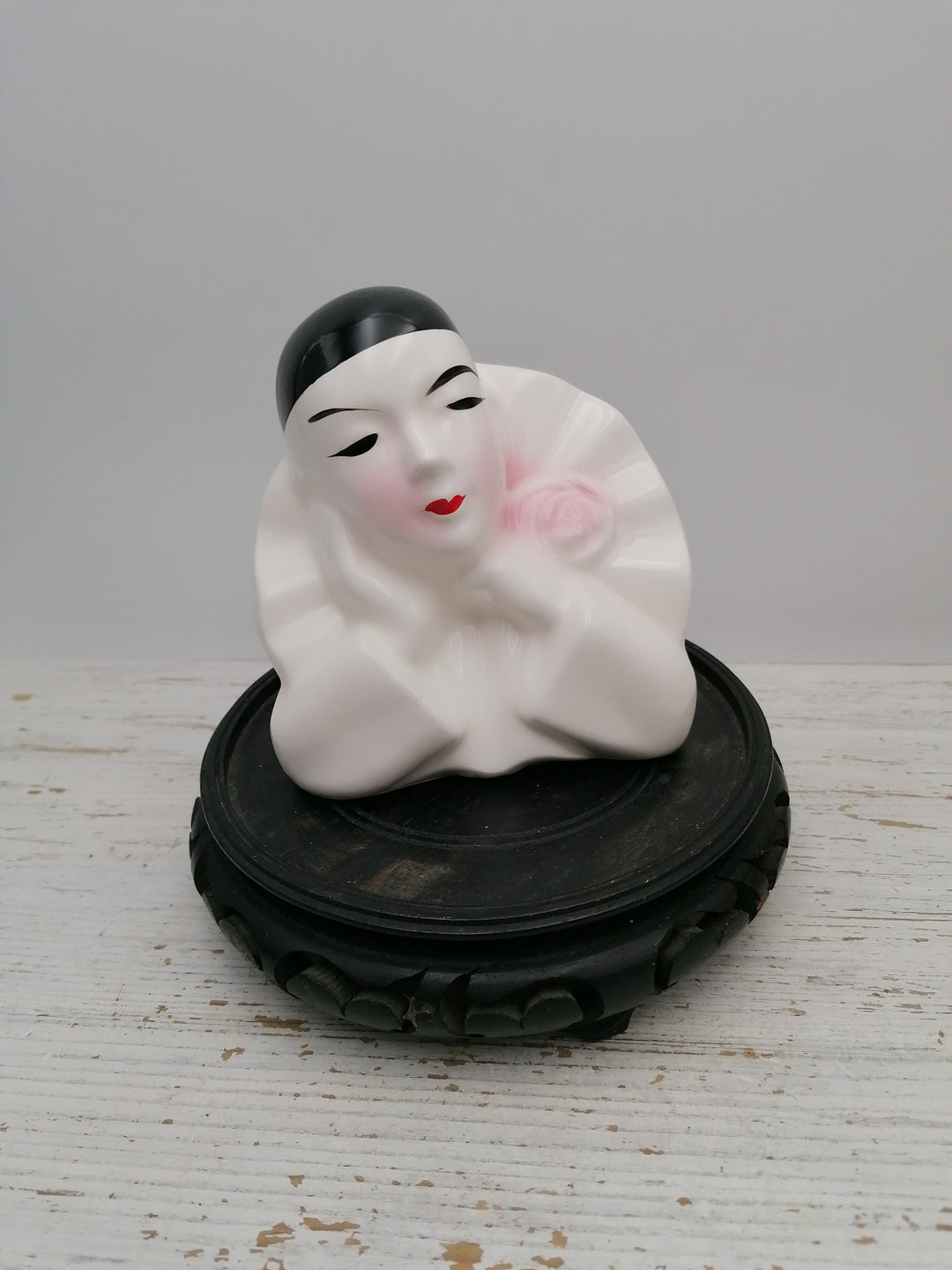 Vintage Pierrot, Clown Figurine Pierrot, Small Figure Pierrot ...