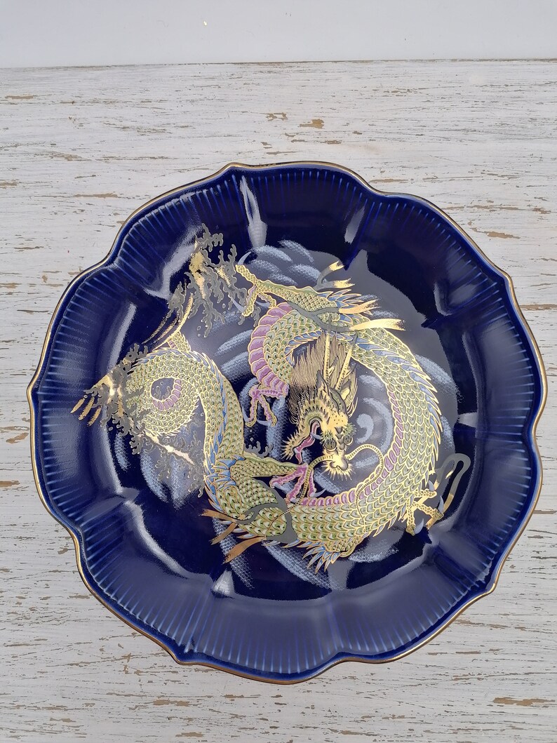Chinese Porcelain Plate Hand Painted Platefloral Pattern - Etsy