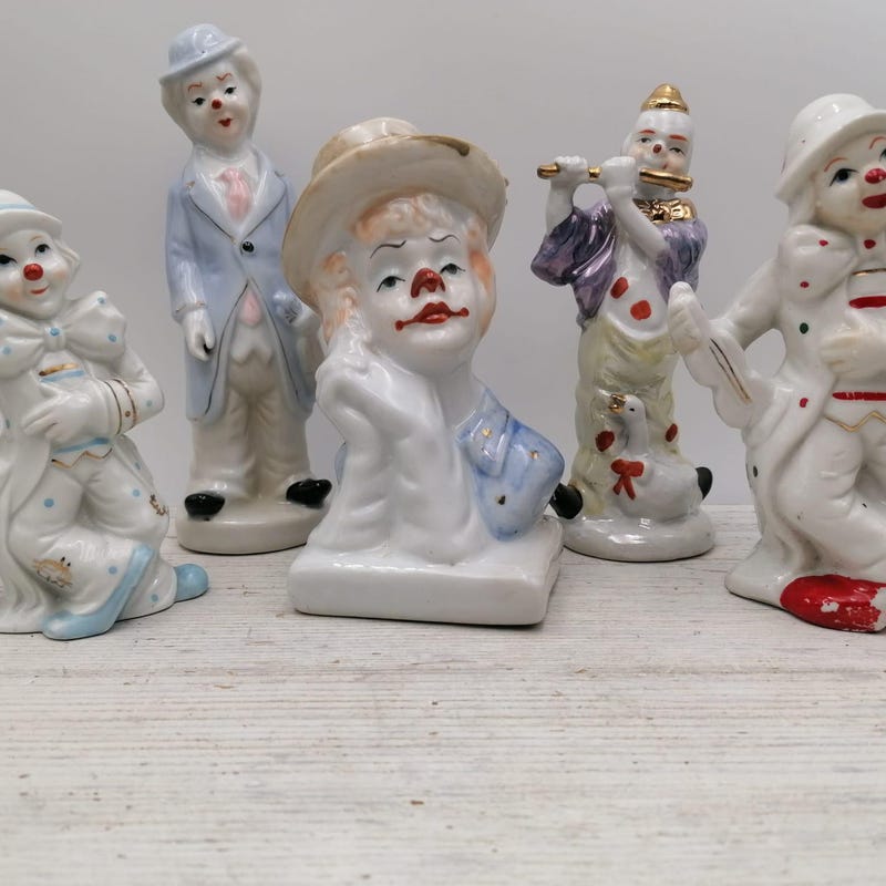 Clown Figurines - Etsy