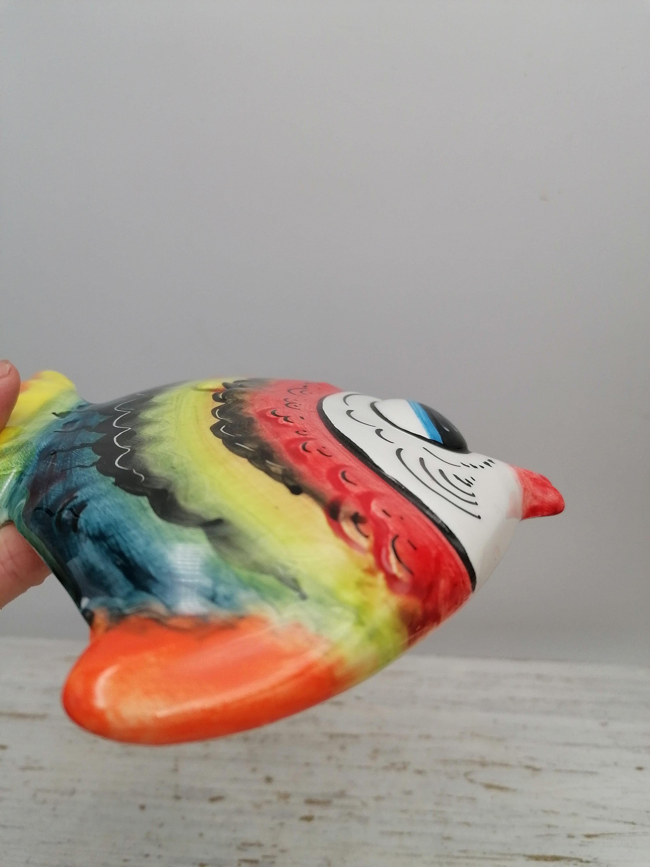 Vintage Ceramic Decoration Fish, Decoration Ceramic Fish, Ceramic From ...