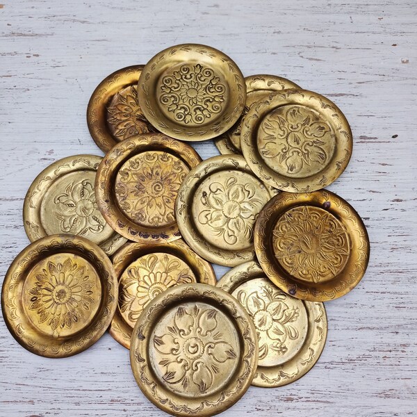 Indian Brass Tray - Etsy