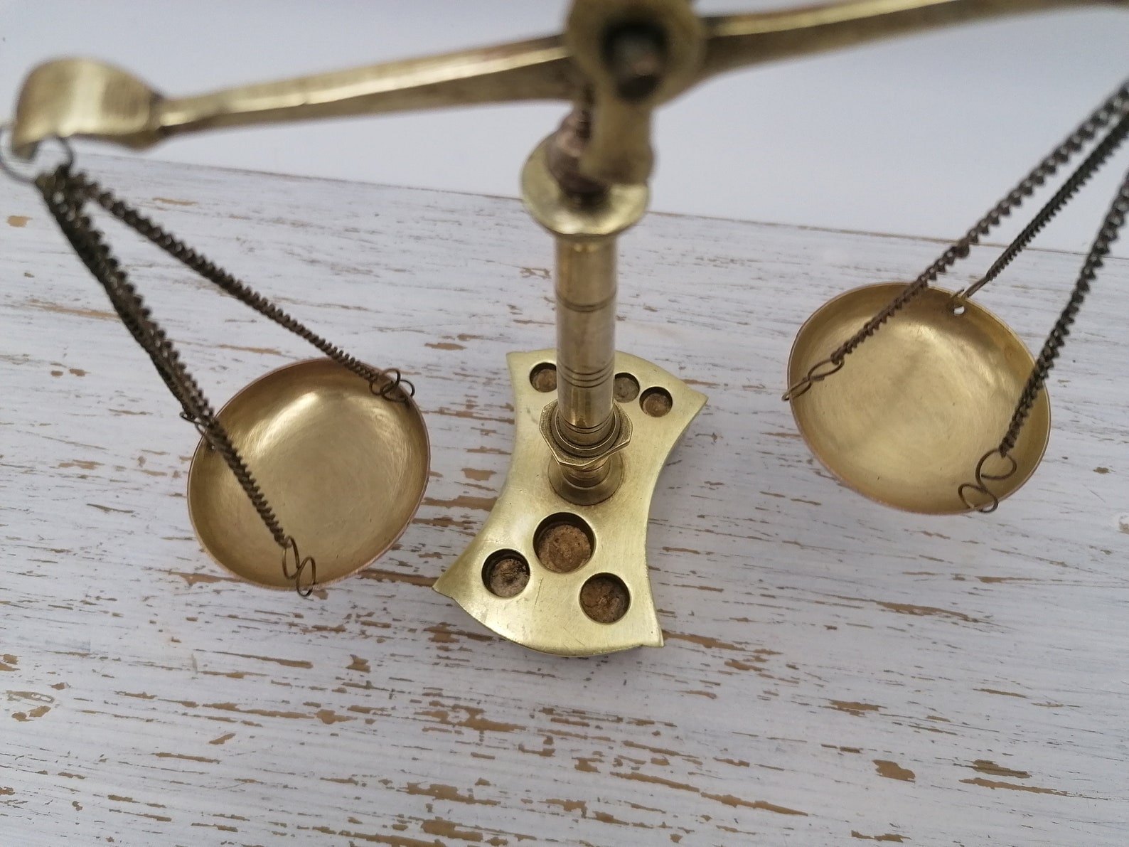 Antique Brass Scales Small Justice Scales Balance Sign Gift - Etsy