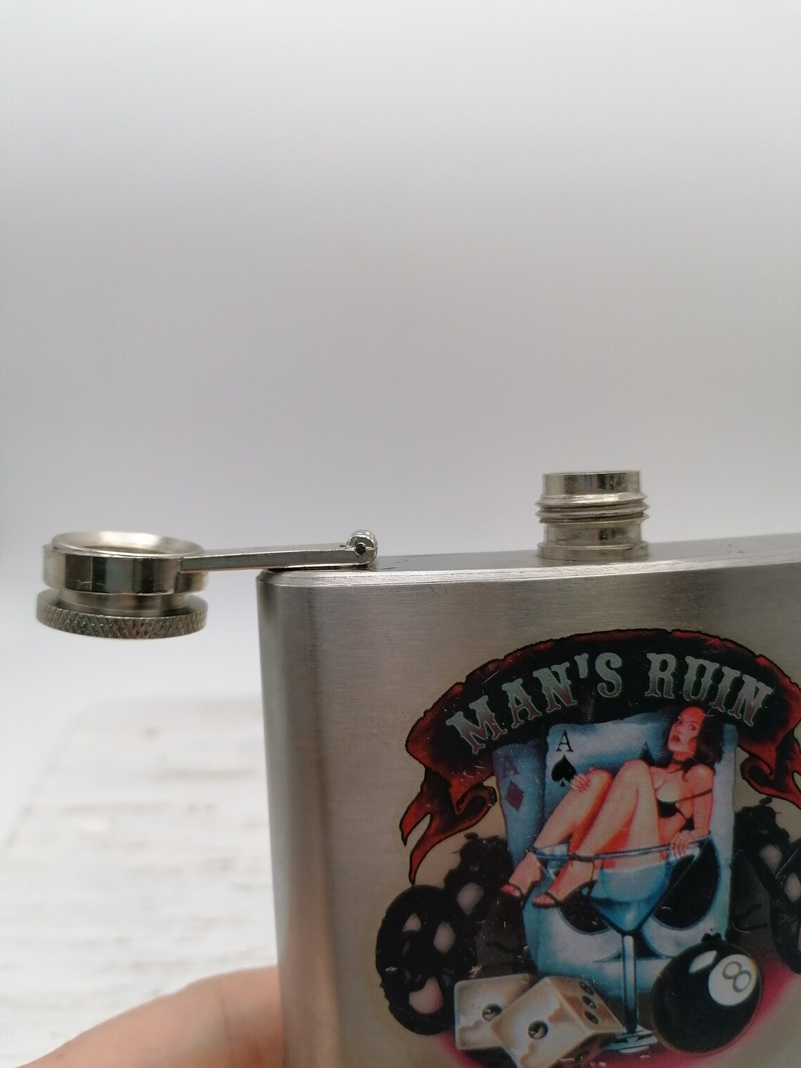 Pocket Metal Flask Whiskey Container Antique Metal Alcohol - Etsy