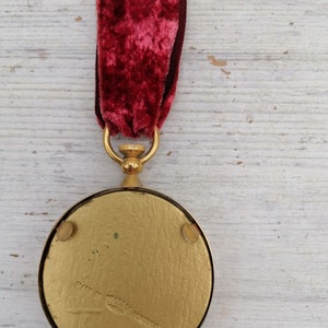 Vintage Brass 2.5miniature Photo Frame, Brass Round Photo Frame, Wall ...