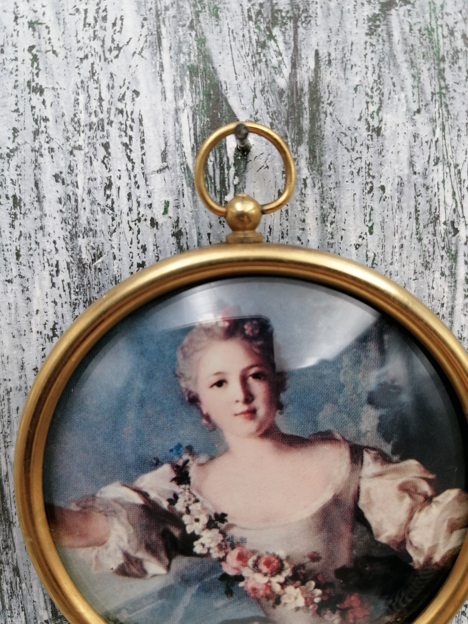 Vintage Brass 2.9photo Frame, Wall Hanging Photo Frame, Round Brass ...