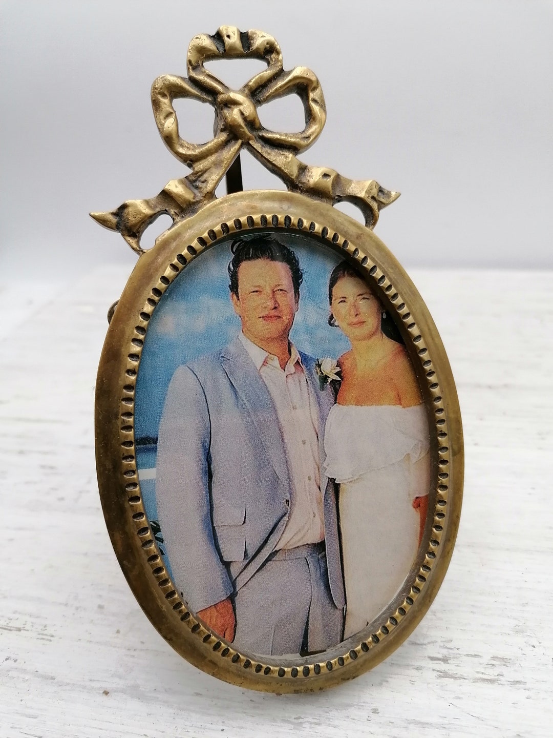 Vintage Photo Frames,brass Oval Photo Frames,brass Picture Frames ...