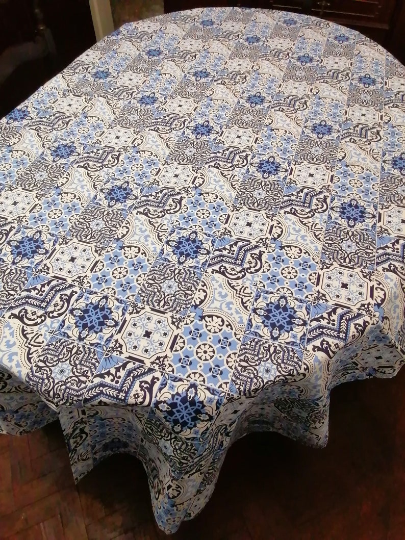 Portuguese 57"×95"tablecloth,kitchen Tablecloth, Decorative Tablecloth ...