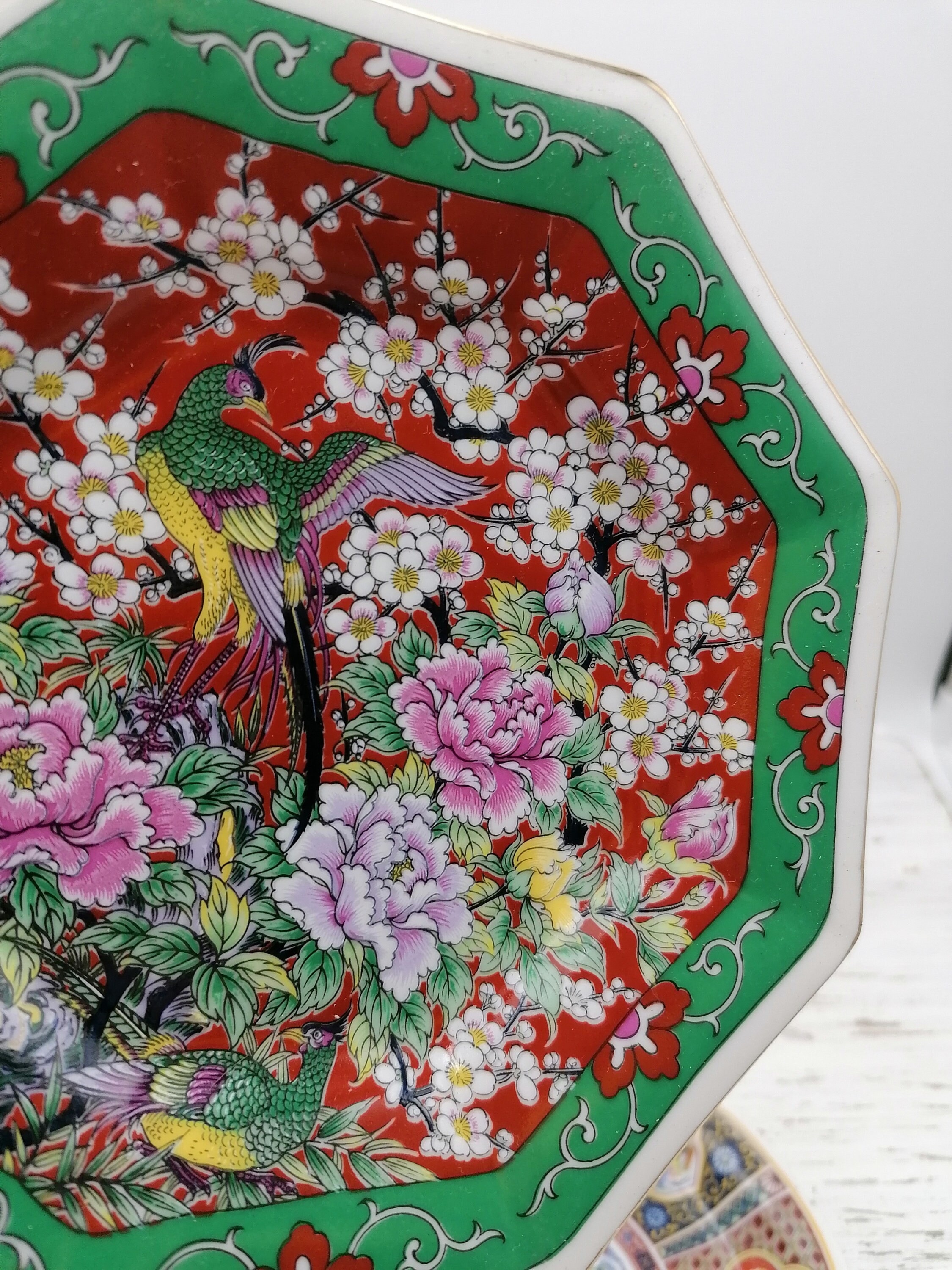 Vintage Japan Set of 2 Plates Plates With Birds Japan Image - Etsy