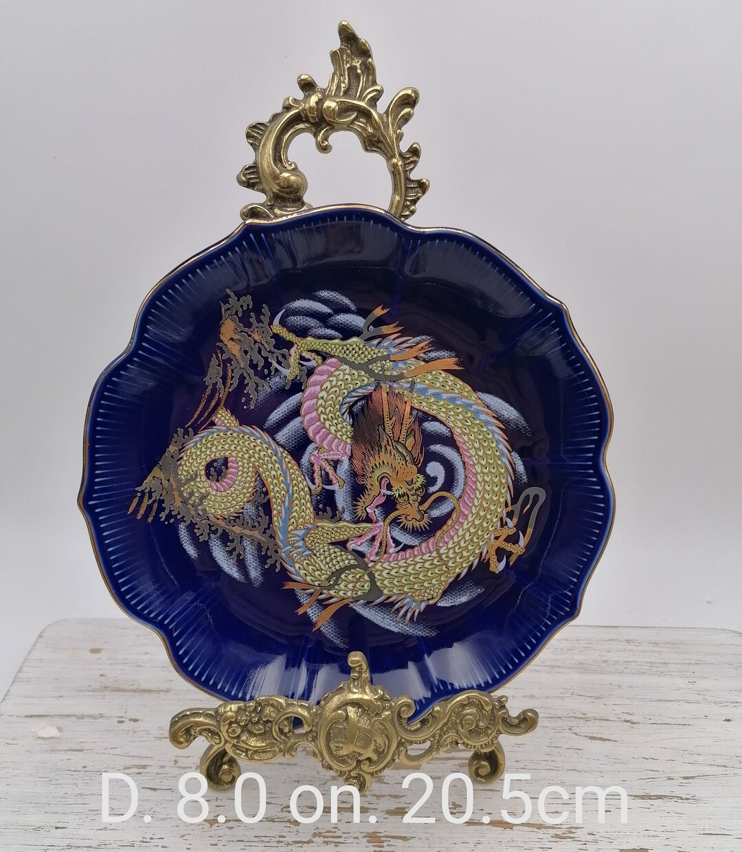 Chinese Porcelain Plate, Hand Painted Plate,floral Pattern Plate ...