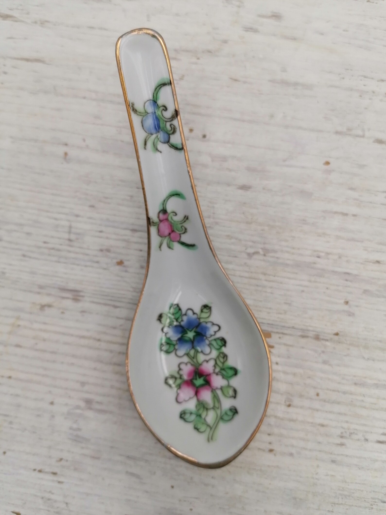 Chinese Porcelain Spoon, Yellow Noodle Soup Rice Spoon, Oriental ...