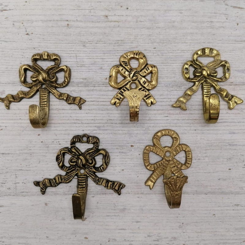Brass Wall Hooks - Etsy