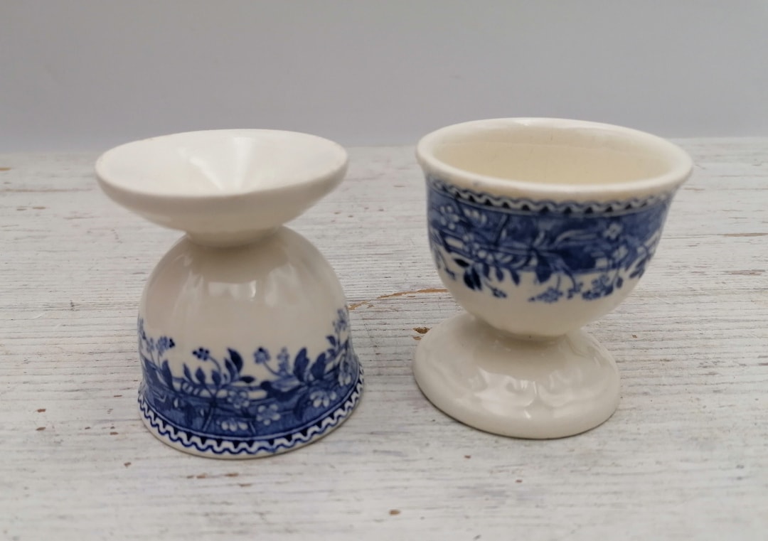 Vintage Egg Cups, Set of Egg Holder,antique, Egg Cup, Morning Breakfast ...