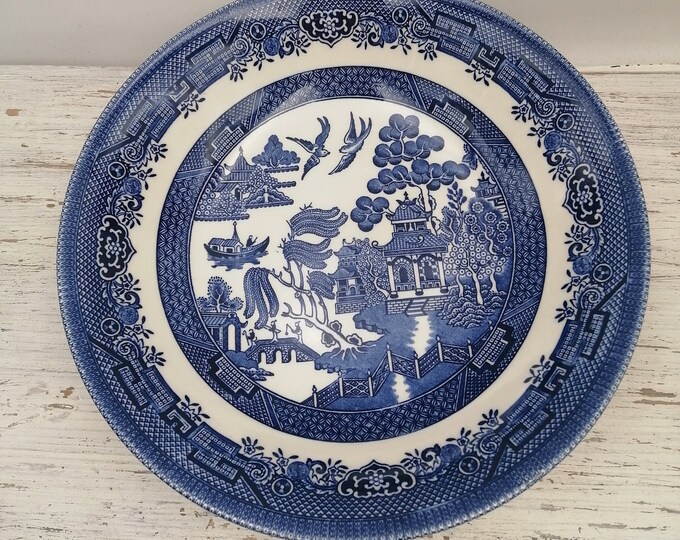 Vintage England Porcelain Deep Plate,chinese Decor Plate,vintage ...