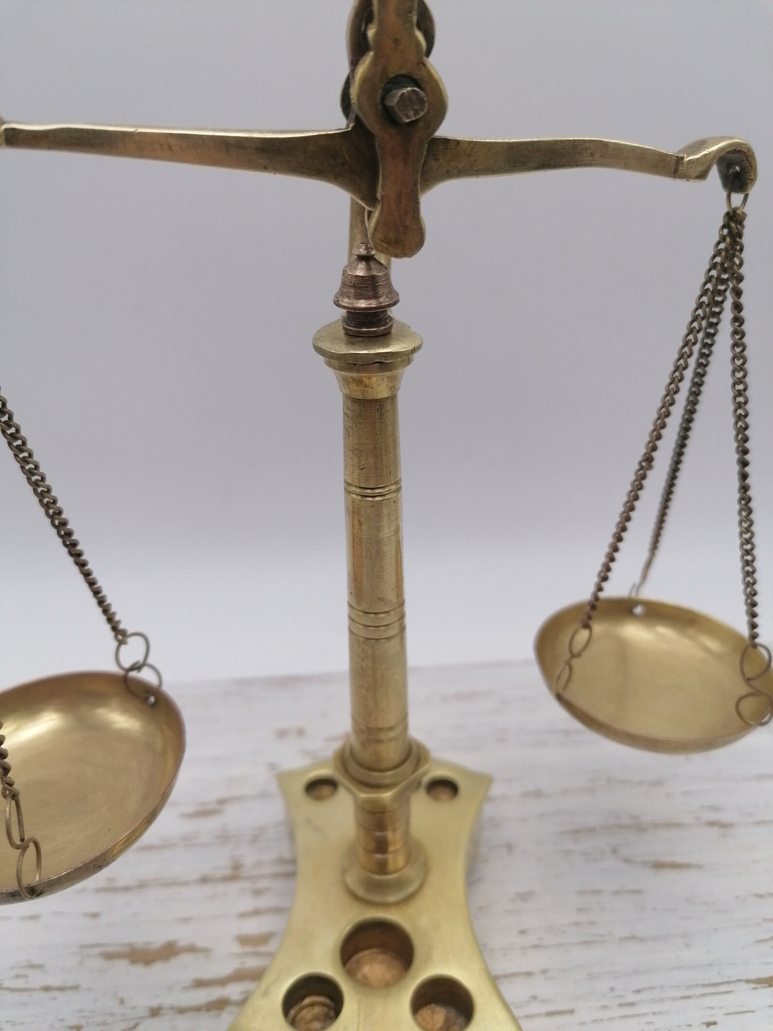 Antique Brass Scales Small Justice Scales Balance Sign Gift - Etsy