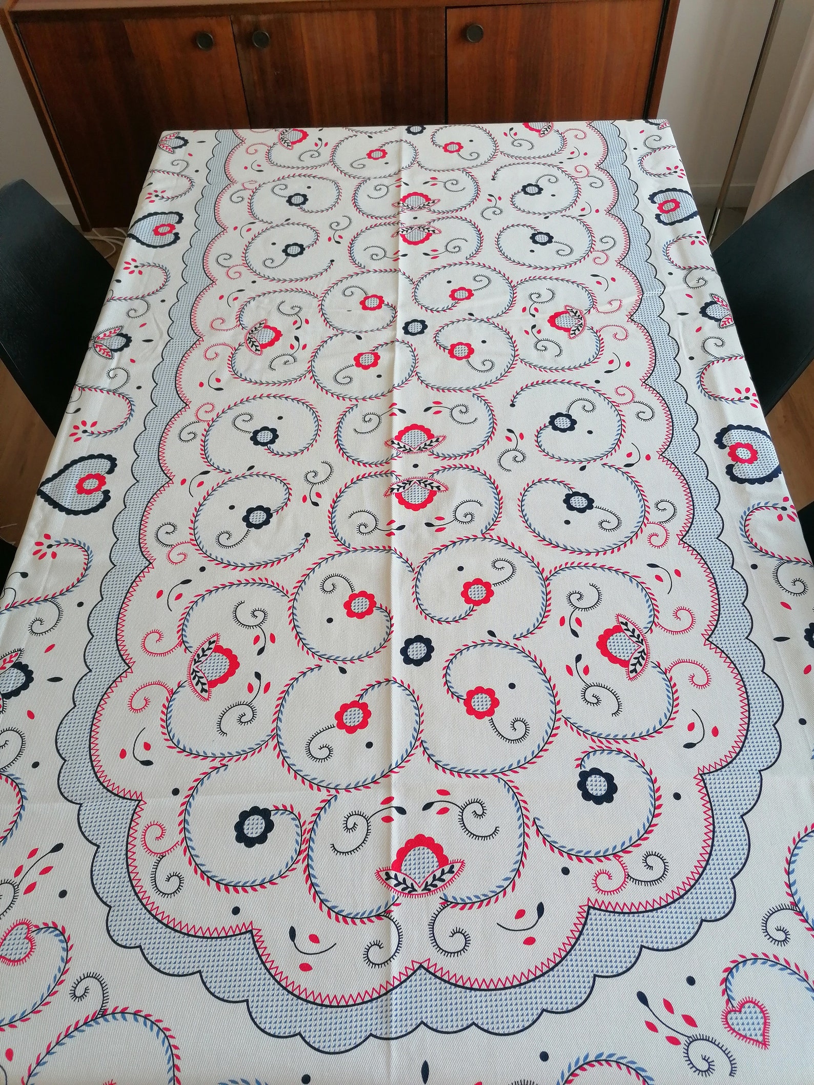 Portuguese 96"×58" Tablecloth,kitchen Tablecloth, Decorative Tablecloth ...