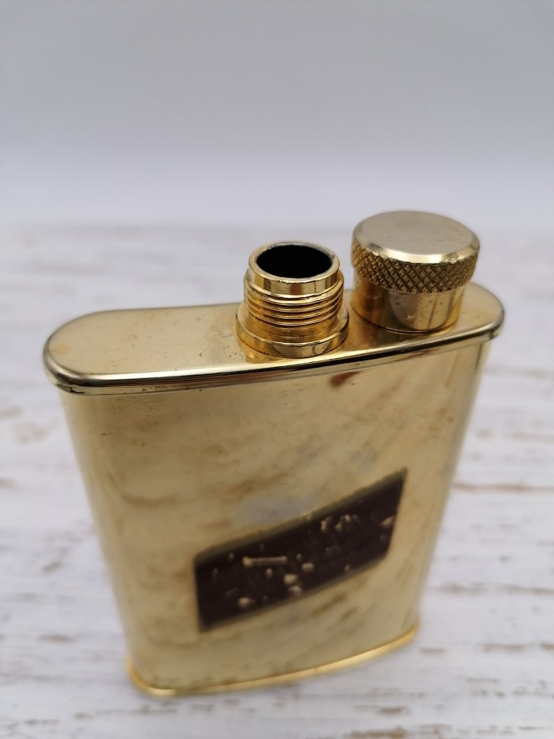 Pocket Metal Flask Whiskey Container Antique Metal Alcohol - Etsy
