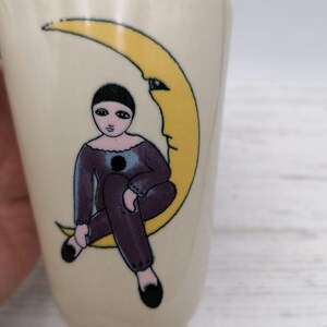 Vintage Pierrot Decor Cup, Collectible Cup,porcelain Pierrot Image Cup ...