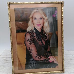 Vintage Brass Photo Frame, Vintage Square Photo Frame , 2317 Picture ...