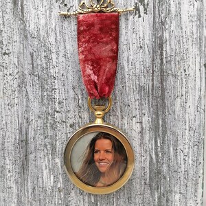 Vintage Brass 2.5miniature Photo Frame, Brass Round Photo Frame, Wall ...