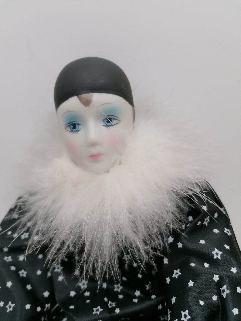 Pierrot Doll in Vintage Porcelainvintage Pierrot Doll - Etsy