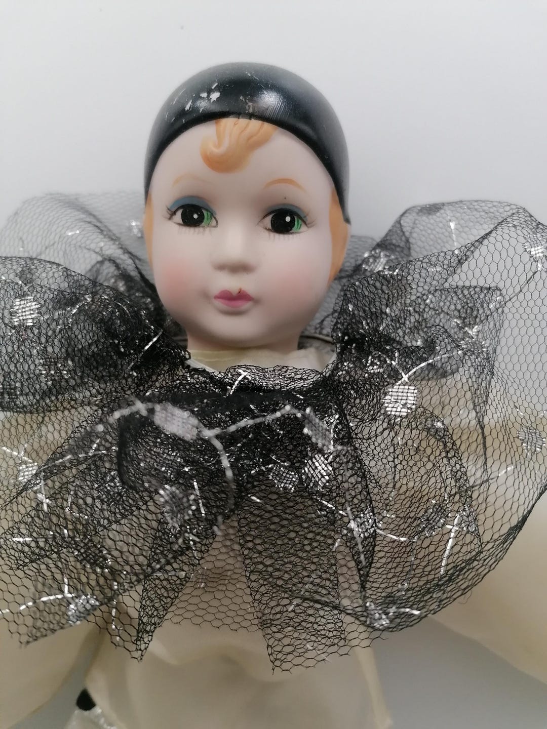 Pierrot Doll in Vintage Porcelain,vintage Pierrot Doll, Collectible ...