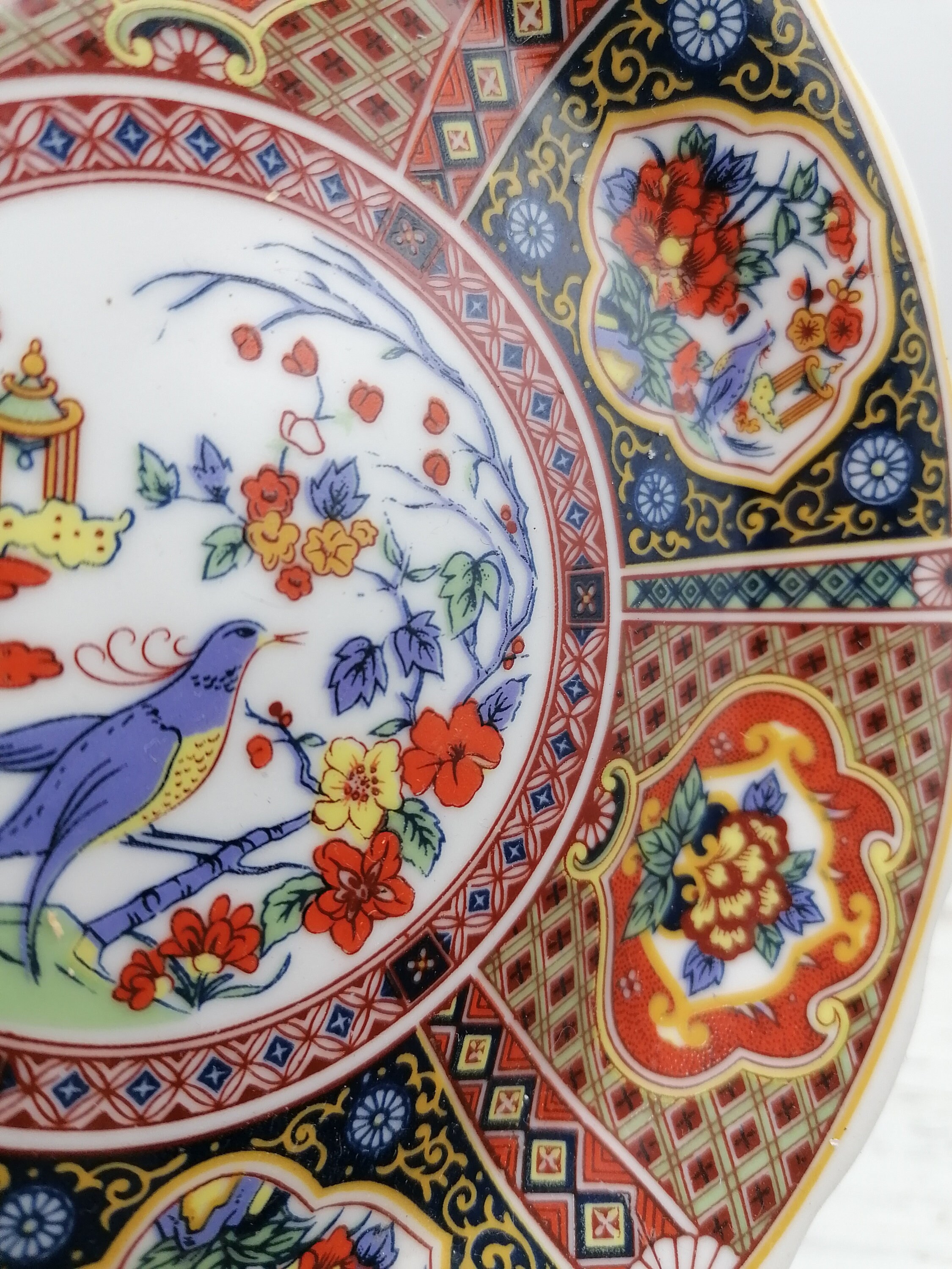 Vintage Japan Set of 2 Plates Plates With Birds Japan Image - Etsy