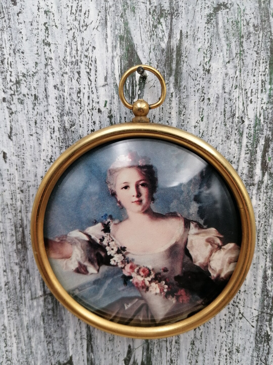 Vintage Brass 2.9photo Frame, Wall Hanging Photo Frame, Round Brass ...