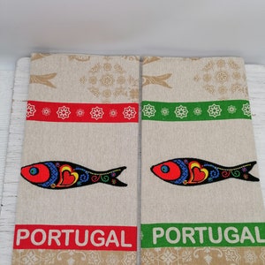 Portuguese Tea Towels,portuguese Tea Towel, Cotton Kitchen Towel ...