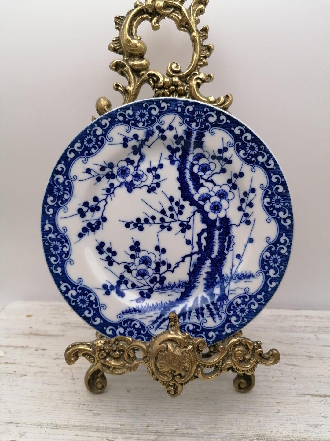 Vintage Japan 6.8"plate,japan Porcelan Plate,oriental Decor Plate,6.8 ...