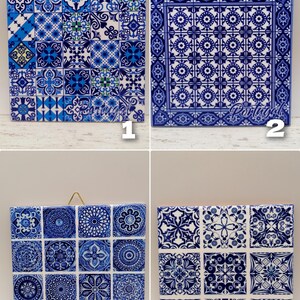 Portuguese Ceramic Tile, Portuguese Tile, Portuguese Blue Flower Decor ...