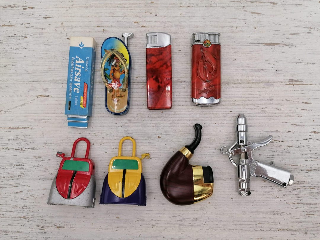 Vintage Lighter, Funny Shapes Lighter, Bag Shape Lighter, Rare Shape ...