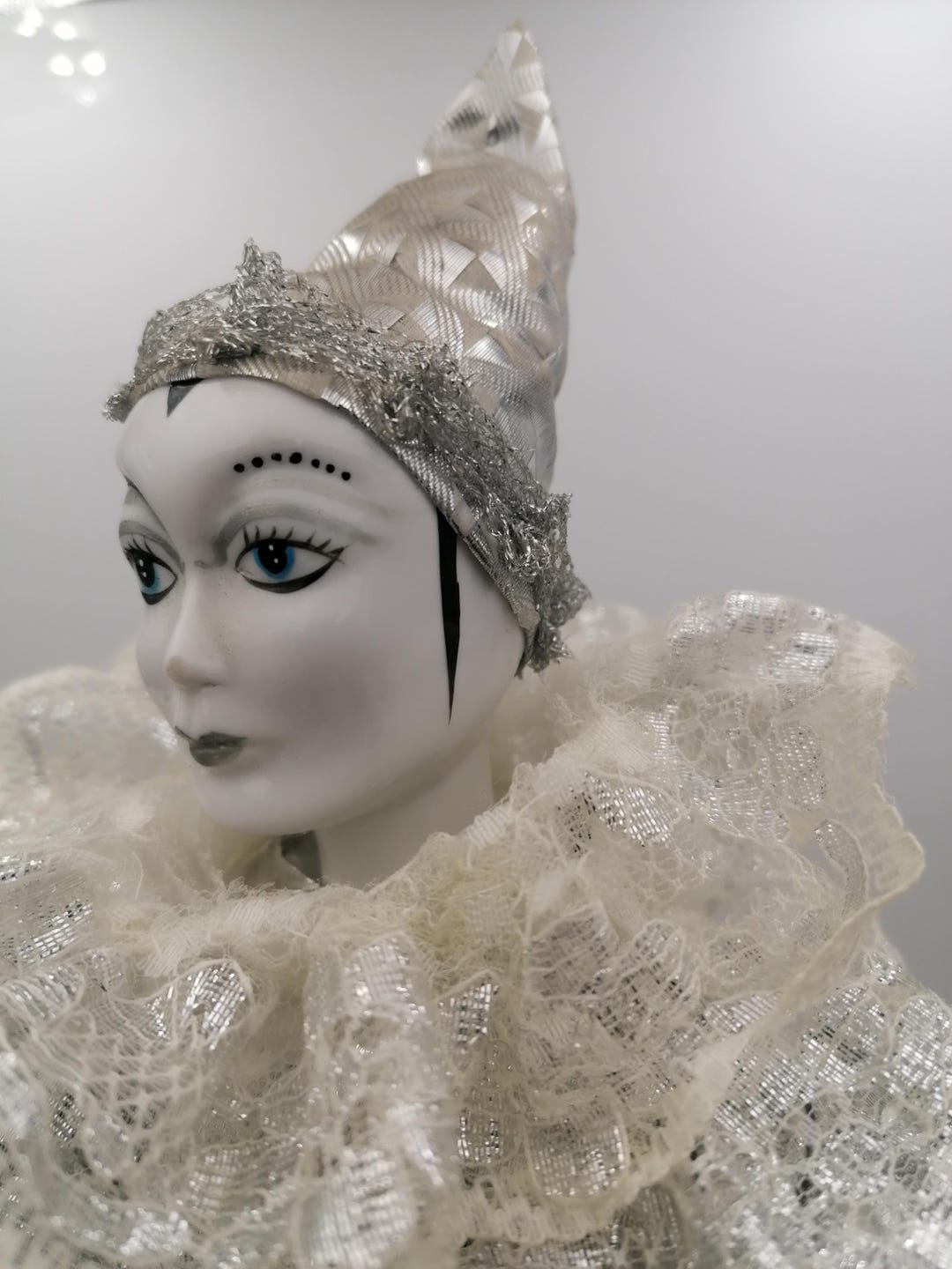 Pierrot Doll in Vintage Porcelain,vintage Pierrot Doll, Collectible ...