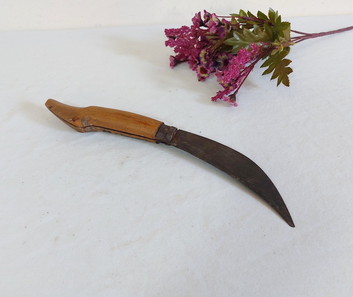 Antique Handmade Farmer Pocket Knife Foldable Vintage Knife | Etsy
