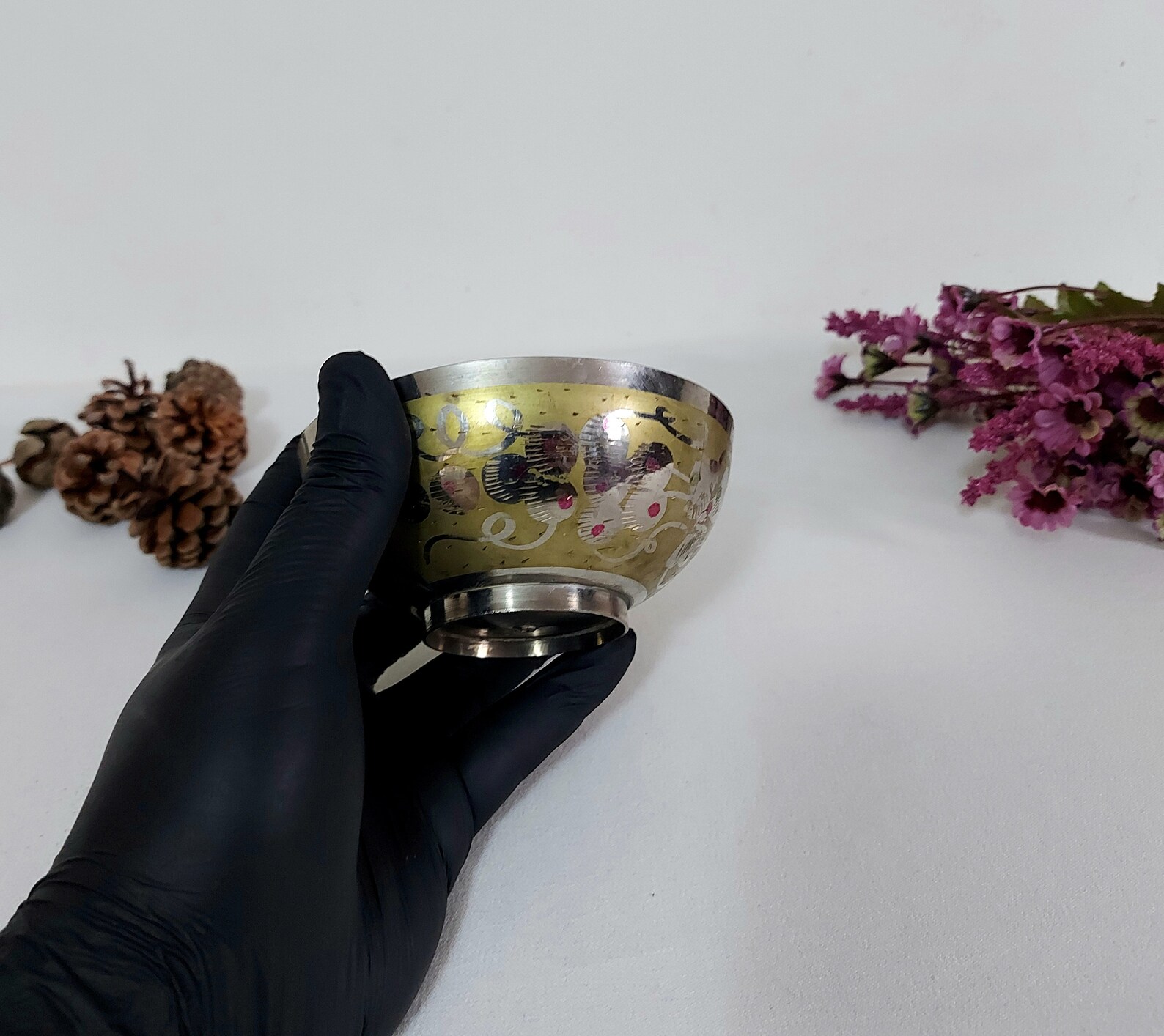 Vintage Magic Bowl Indian Brass Bowl Turkish Bath Bowl - Etsy