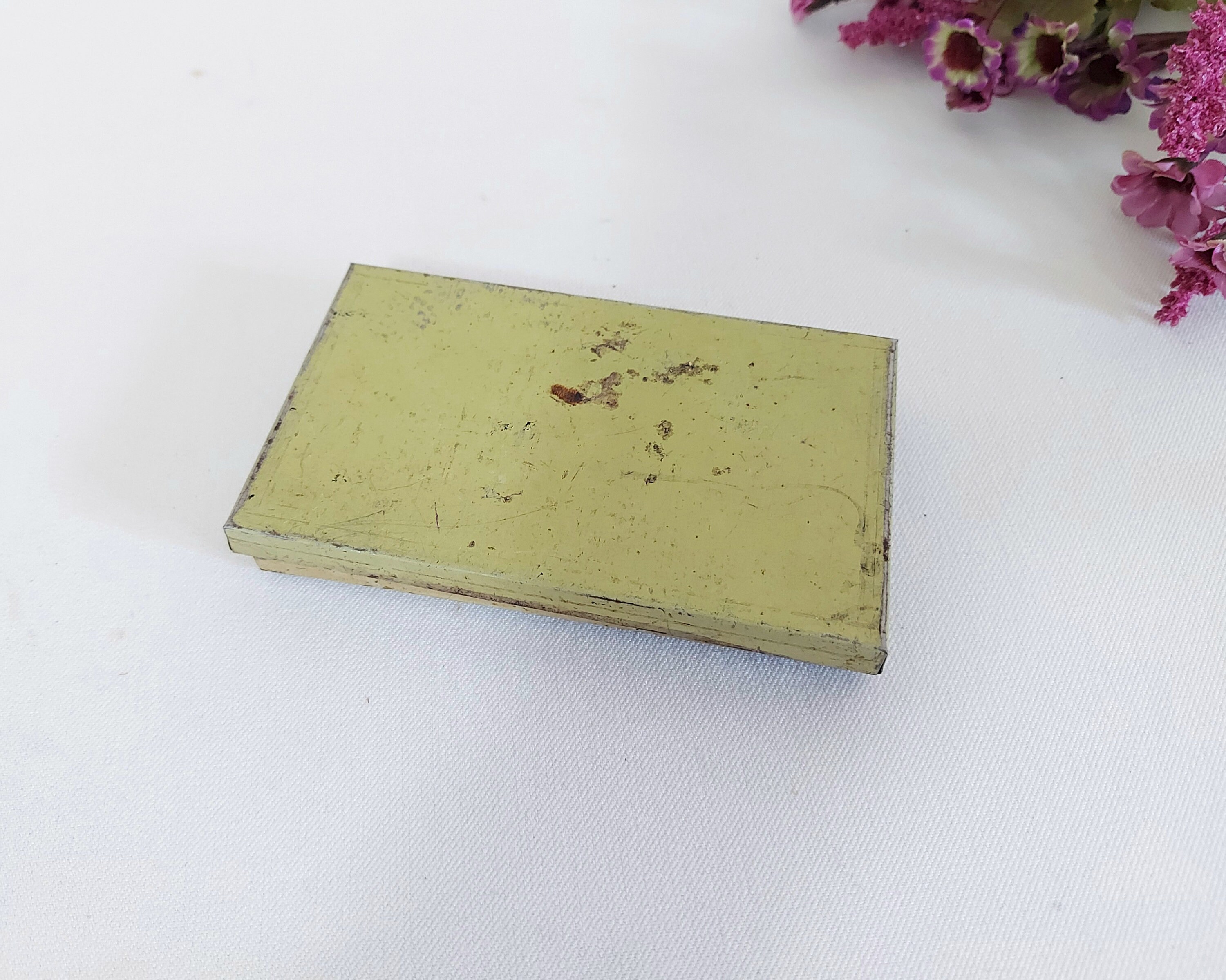 Vintage Stamp Pad Champione Tin Box İnk Box Re Ink Stamp - Etsy