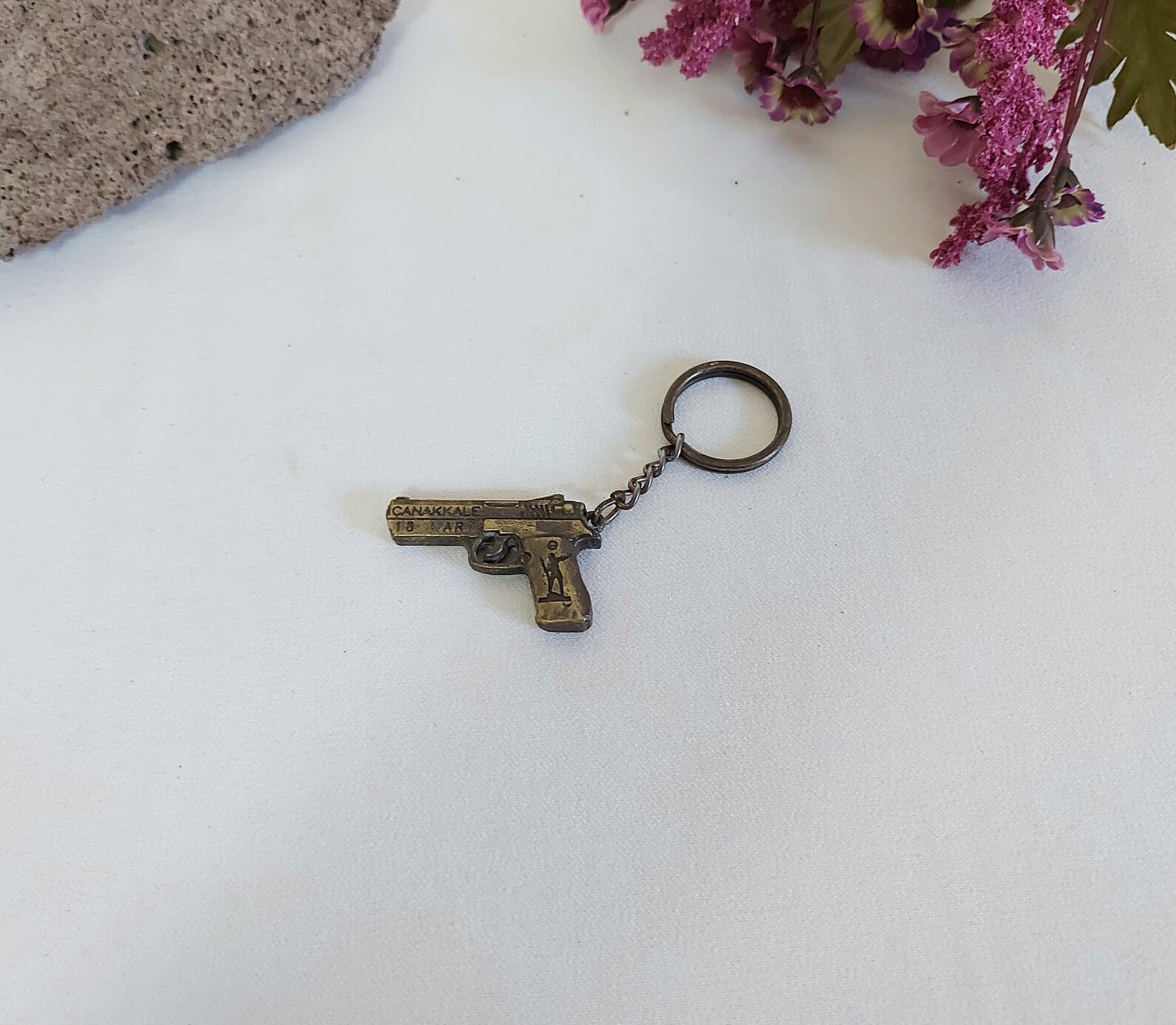 Vintage Gun Keychain Weapon Key Chain Turkish & Anzac War | Etsy