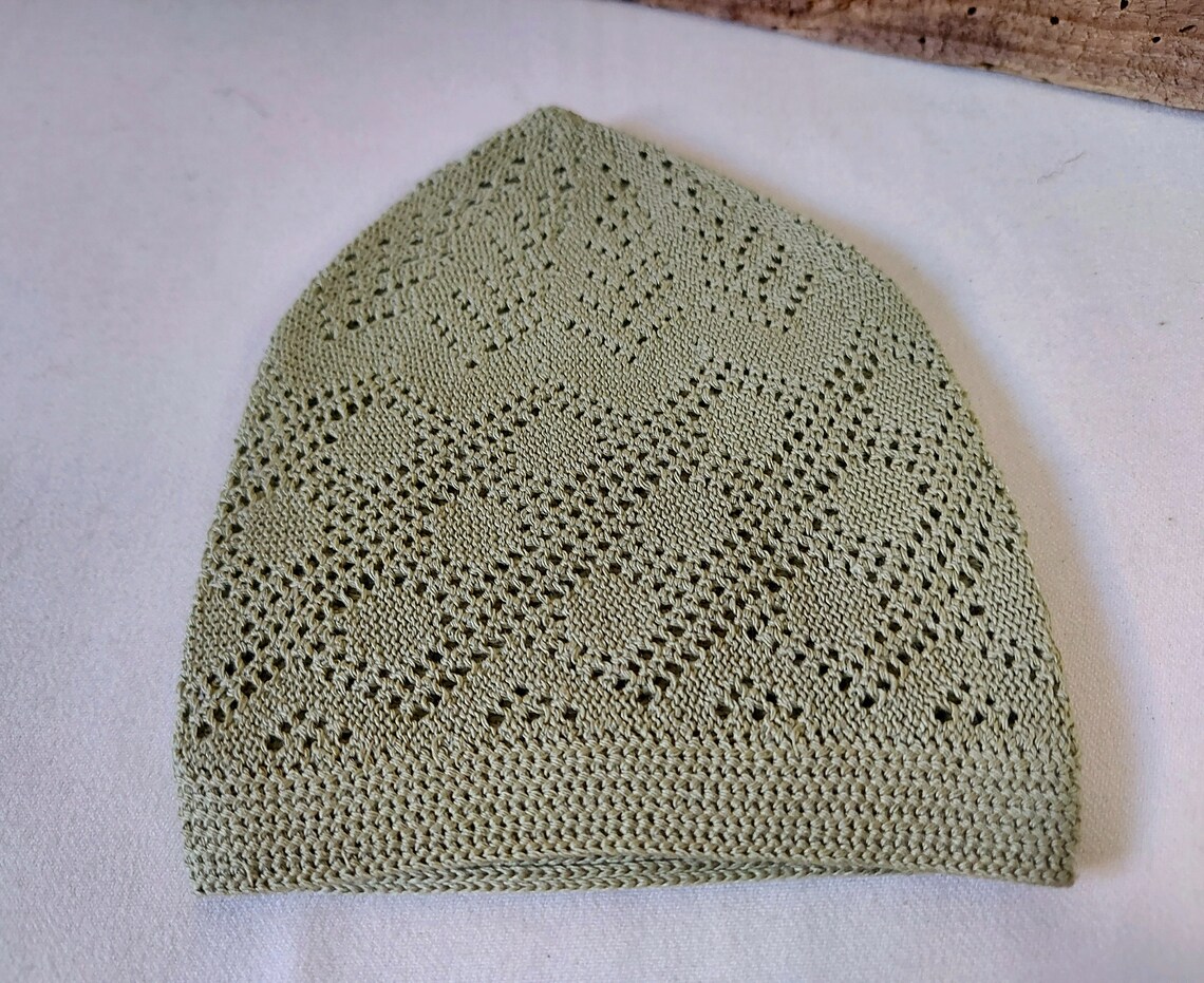 Islamic Scullcap Prayer cap Muslim Prayer Skull Cap Black & | Etsy