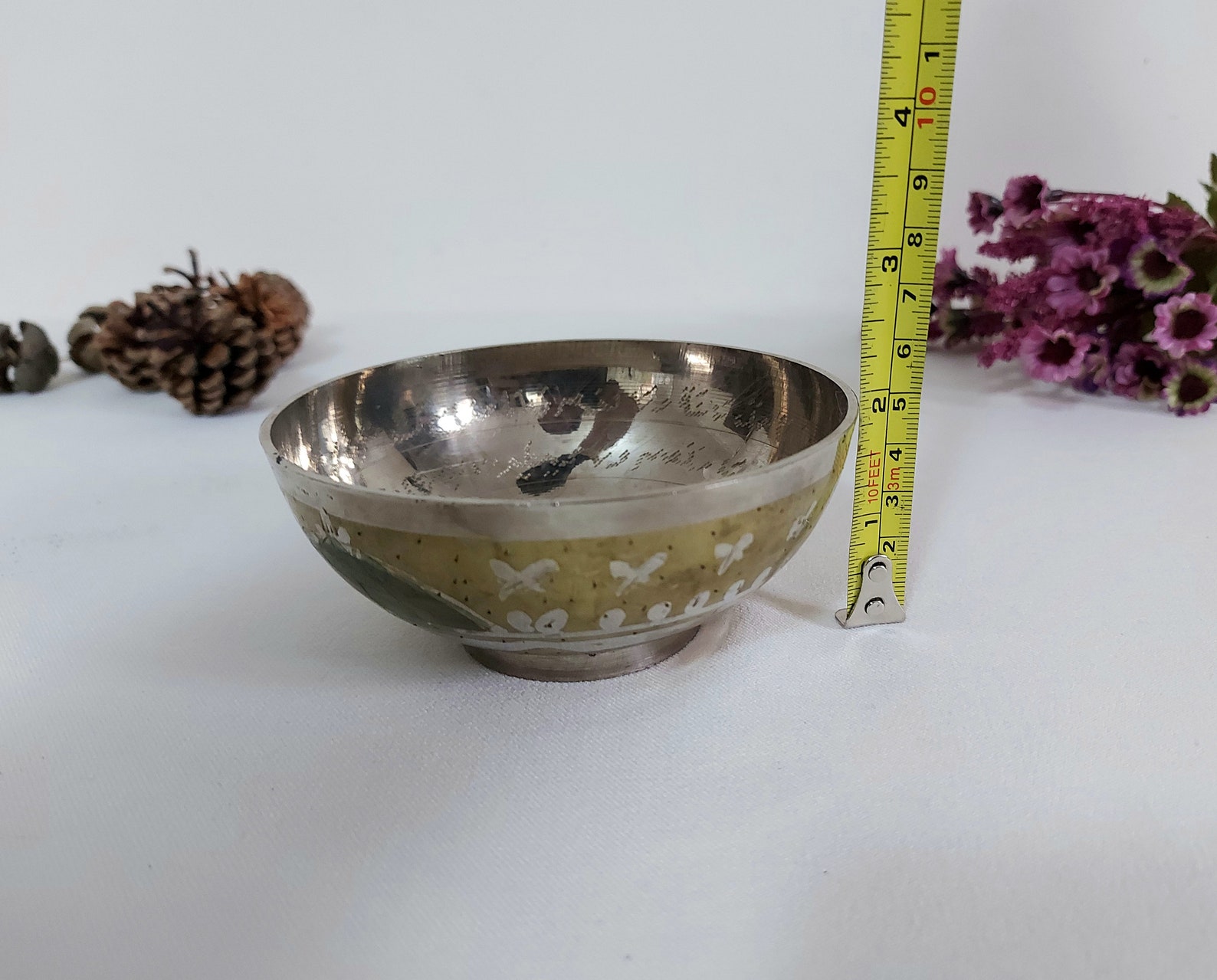 Vintage Magic Bowl Indian Brass Bowl Turkish Bath Bowl - Etsy