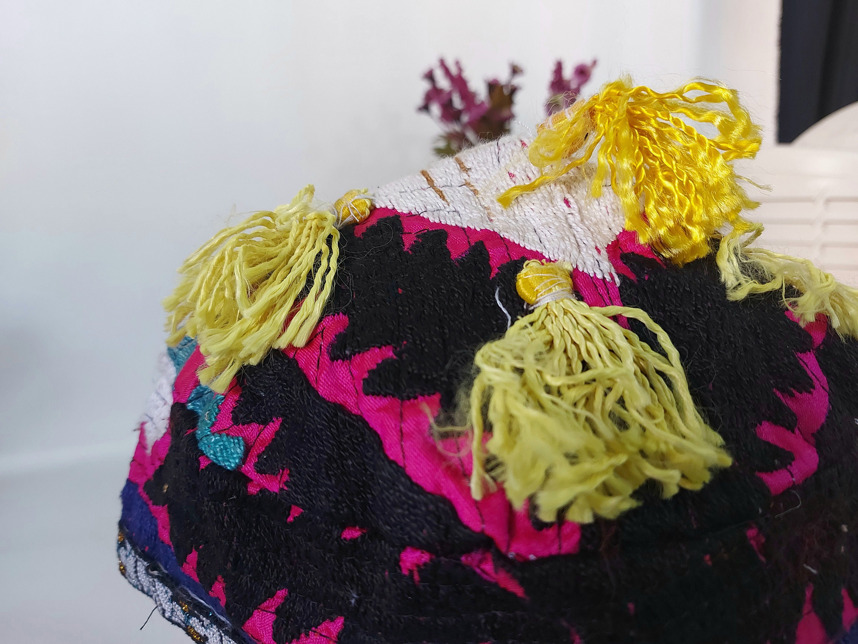 Traditional Ethnic Hat Uzbek Style Turkish Hat Handmade | Etsy