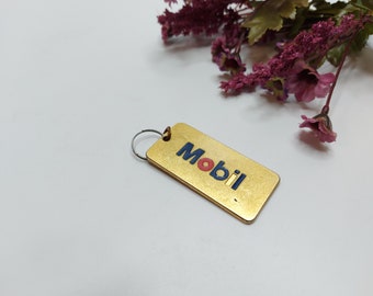 Mobil Oil Keychain - Etsy