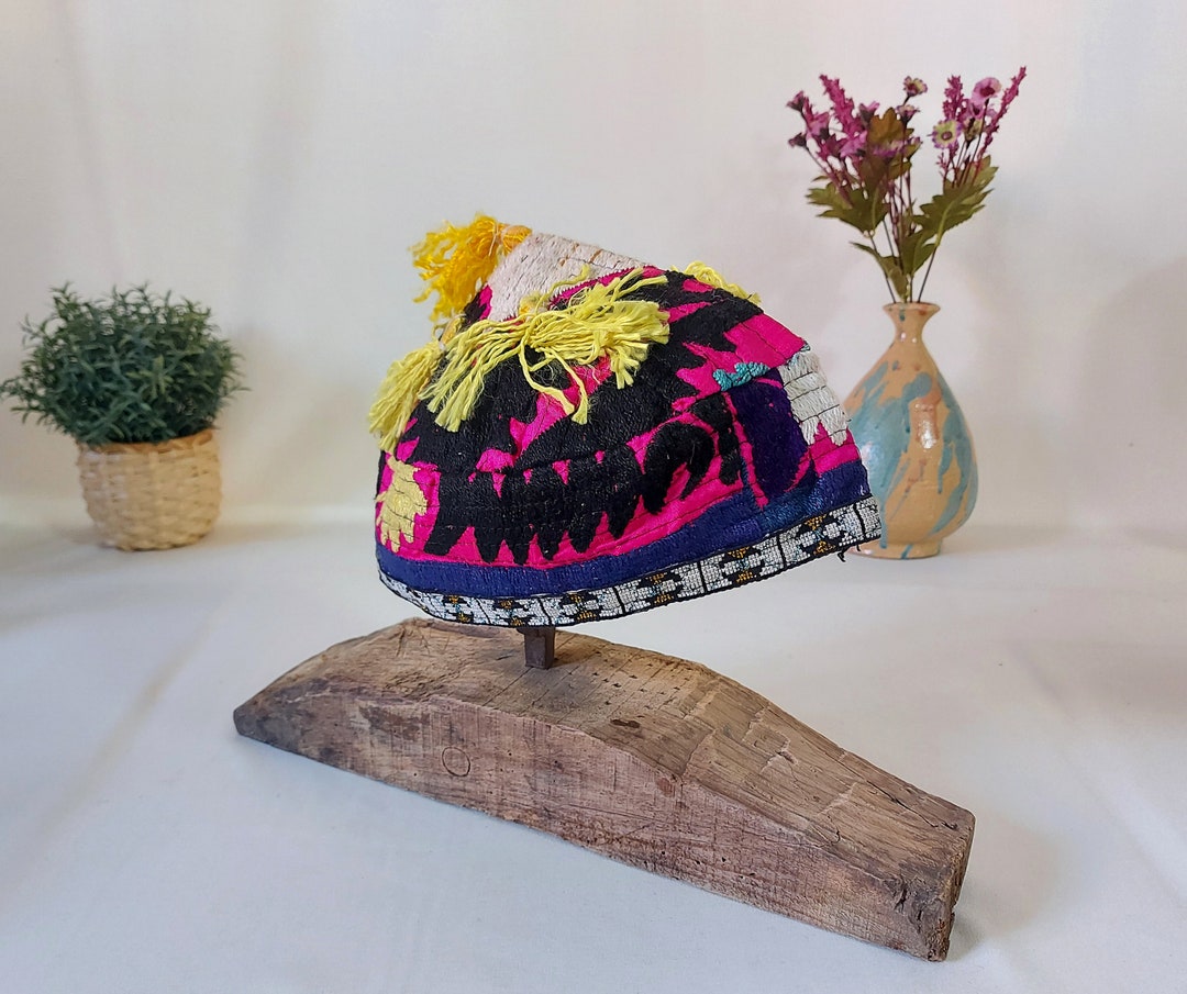 Traditional Ethnic Hat Uzbek Style Turkish Hat Handmade - Etsy