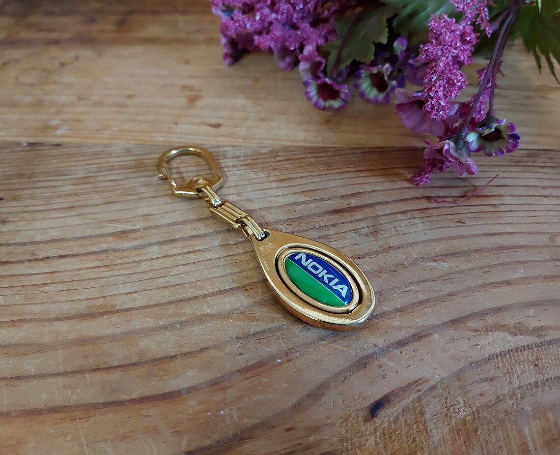 Vintage Nokia Keychain Old Phone Brand Nokia Nokia Metal | Etsy