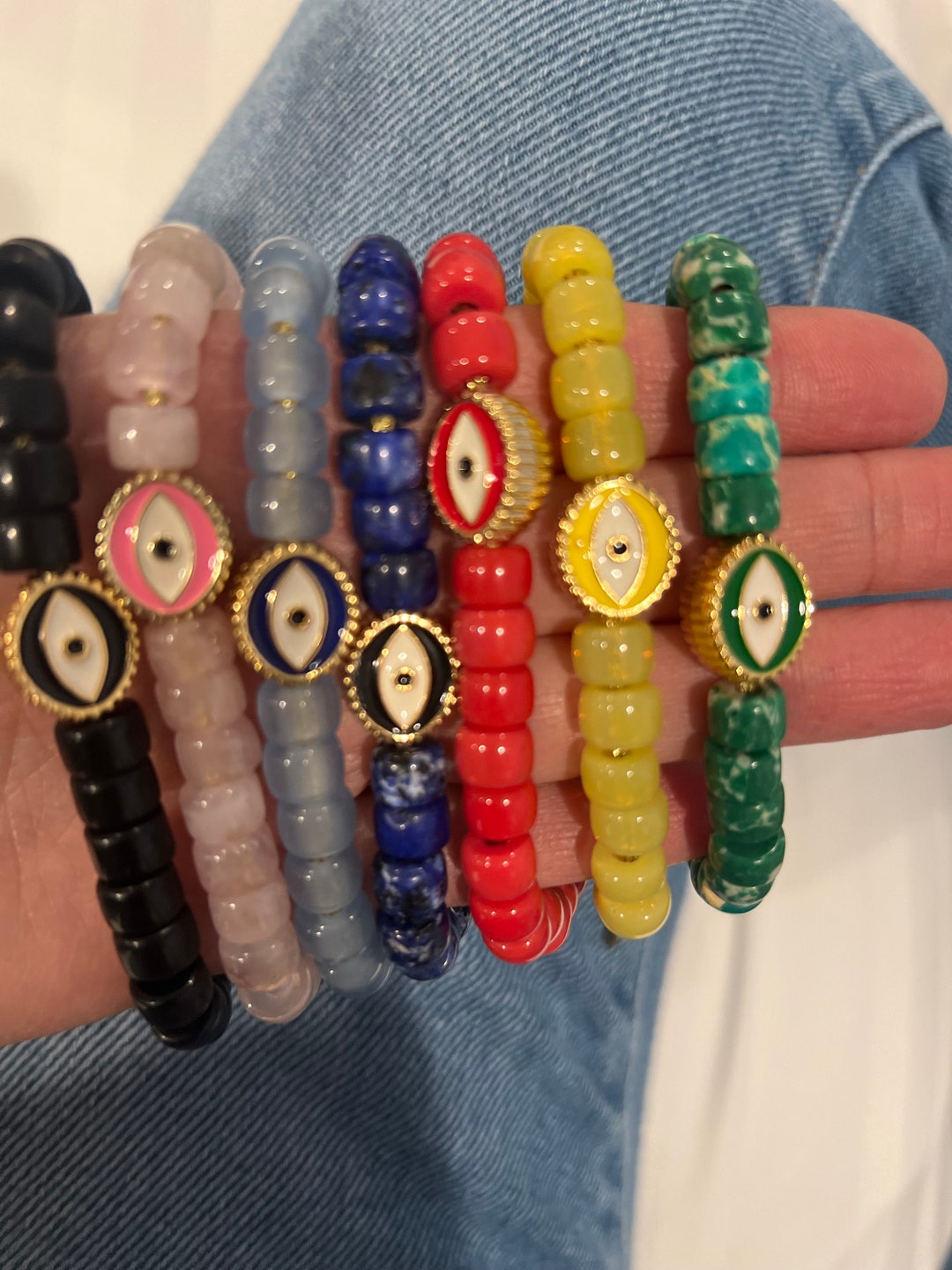 Evil Eye Israeli Defense Forces Bracelet - Etsy